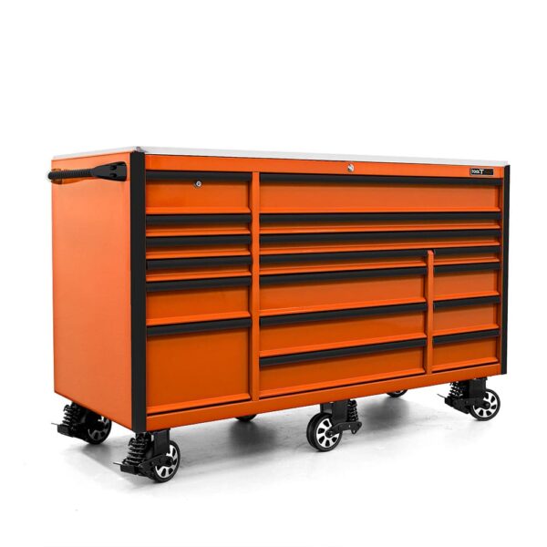 Tool Vault 62” 12-Drawer Roller Cabinet Toolbox – COLORS – ToolVault