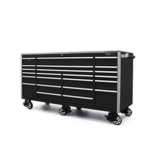 Tool Vault Elite XL 84” 23-Drawer Roller Cabinet Toolbox W/Stainless ...