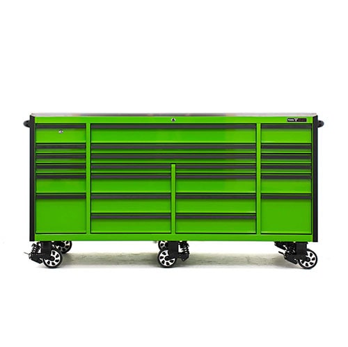 Tool Vault Elite XL 84” 23-Drawer Roller Cabinet Toolbox W/Stainless ...
