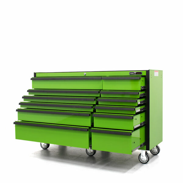 Tool Vault 62” 12-Drawer Roller Cabinet Toolbox – ToolVault