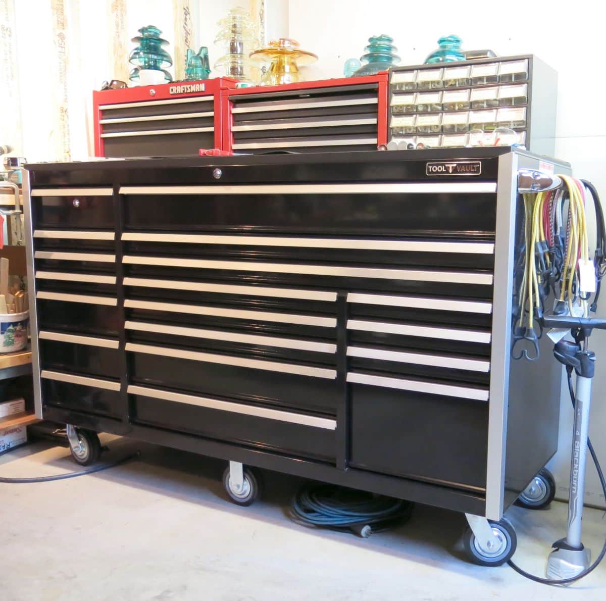 Tool Vault Elite 55″ x 30″ 10 Drawer Tool Cabinet – ToolVault